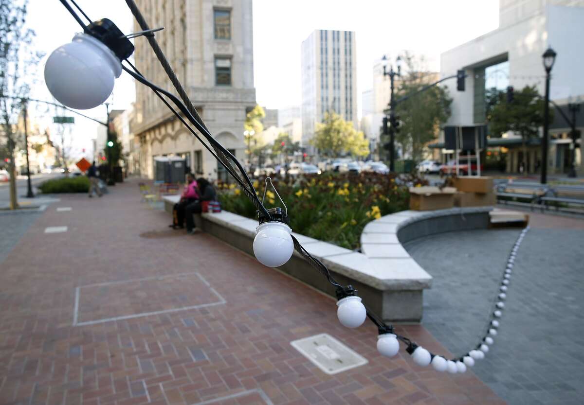 Oakland celebrates a renovated Latham Square