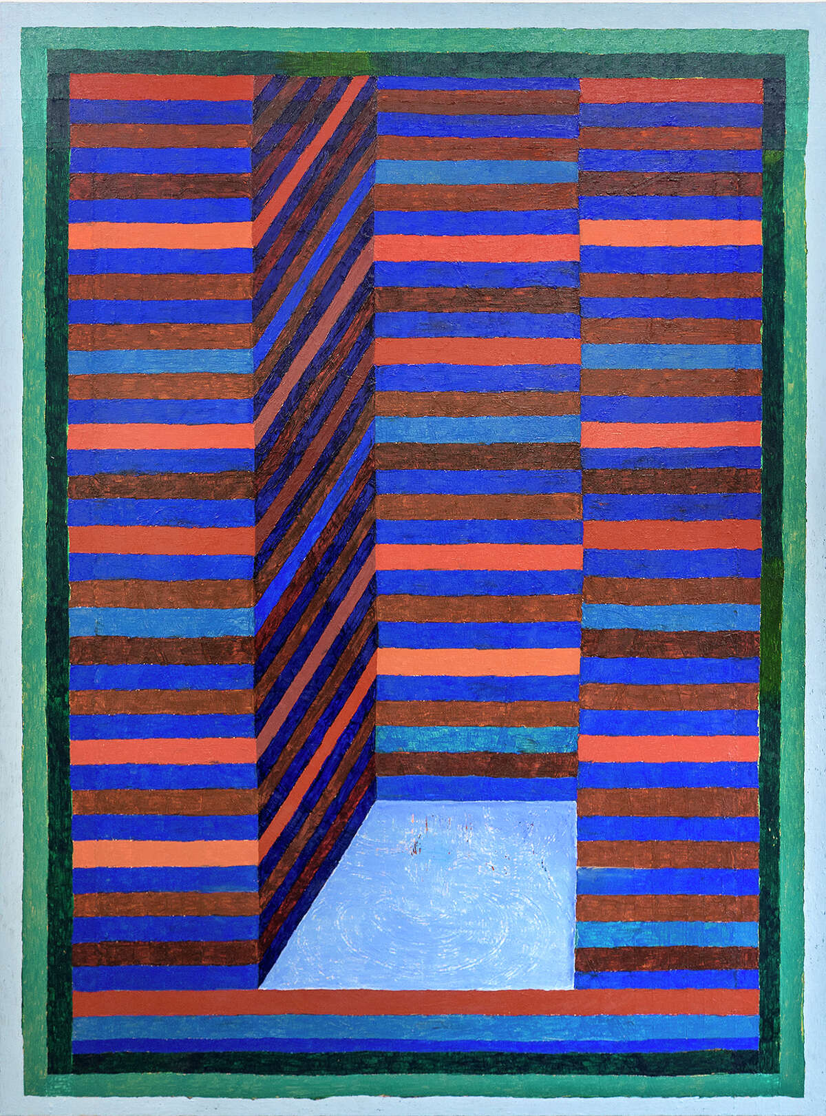 Matt Kleberg, King Ranch descendant, goes rogue on canvas