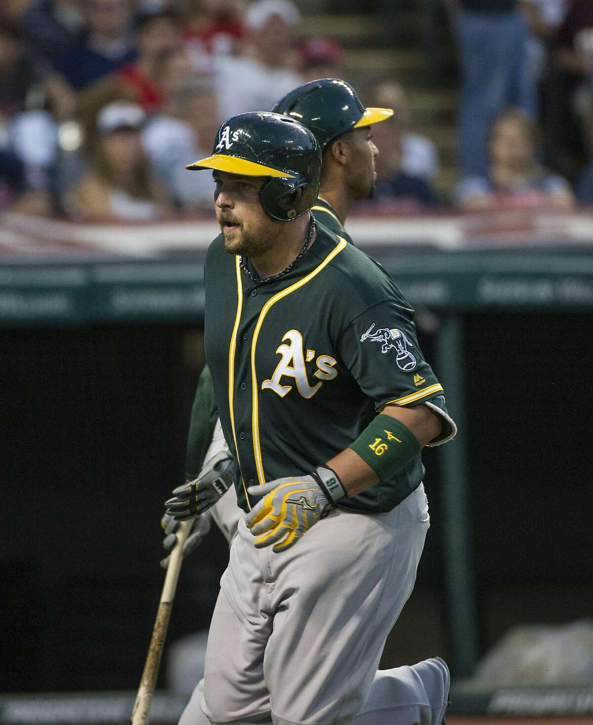 Butler homers amid beef with catcher in A’s loss