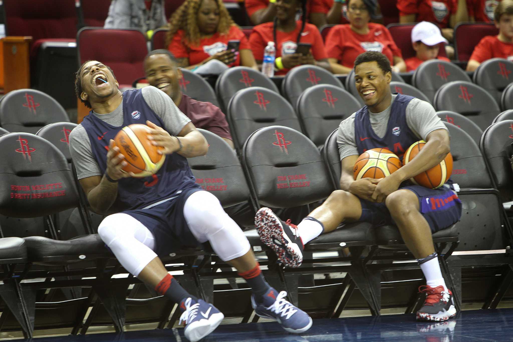 Team USA basketball practice