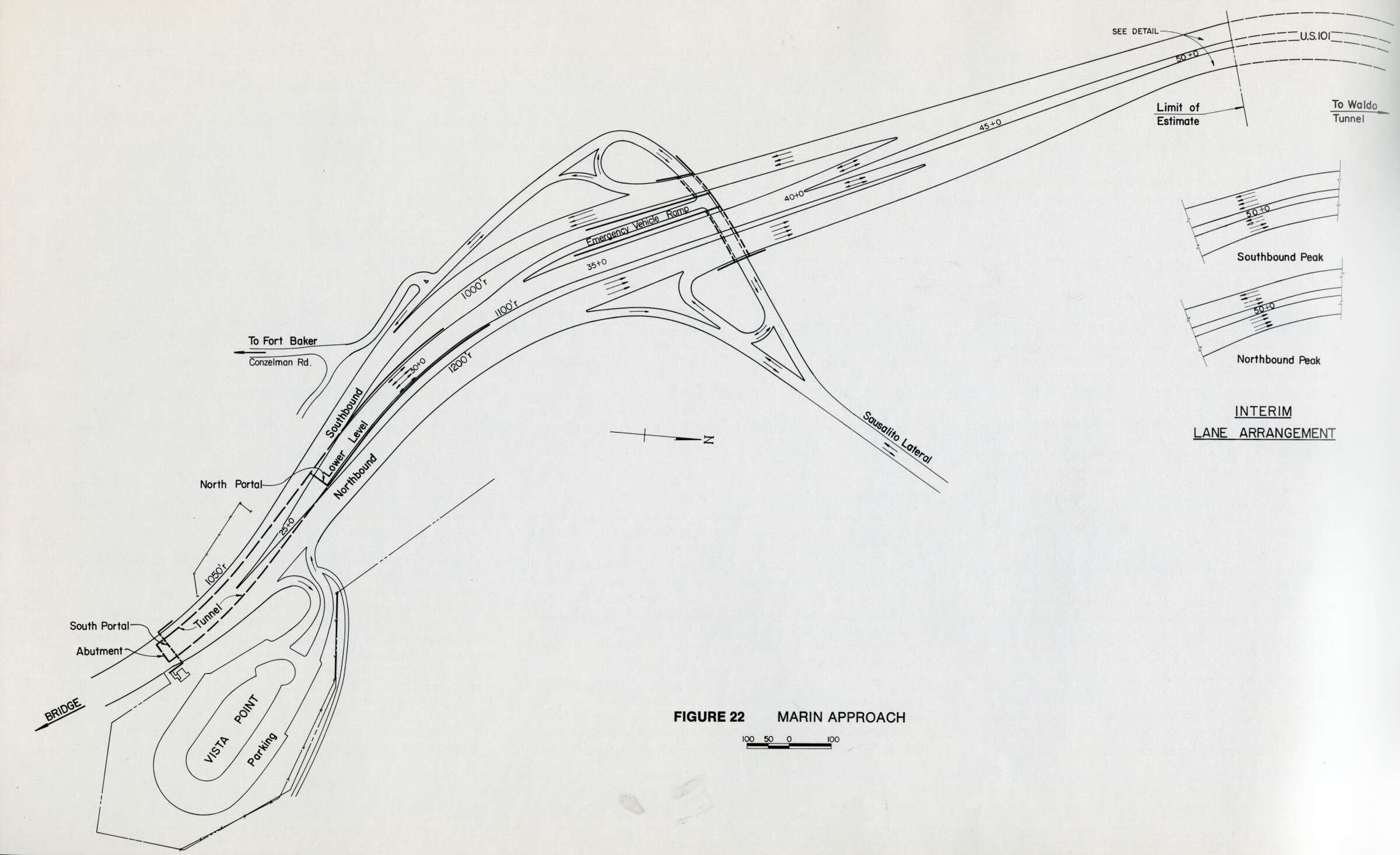 Golden Gate Bridge lower deck? Images from all the times it almost happened