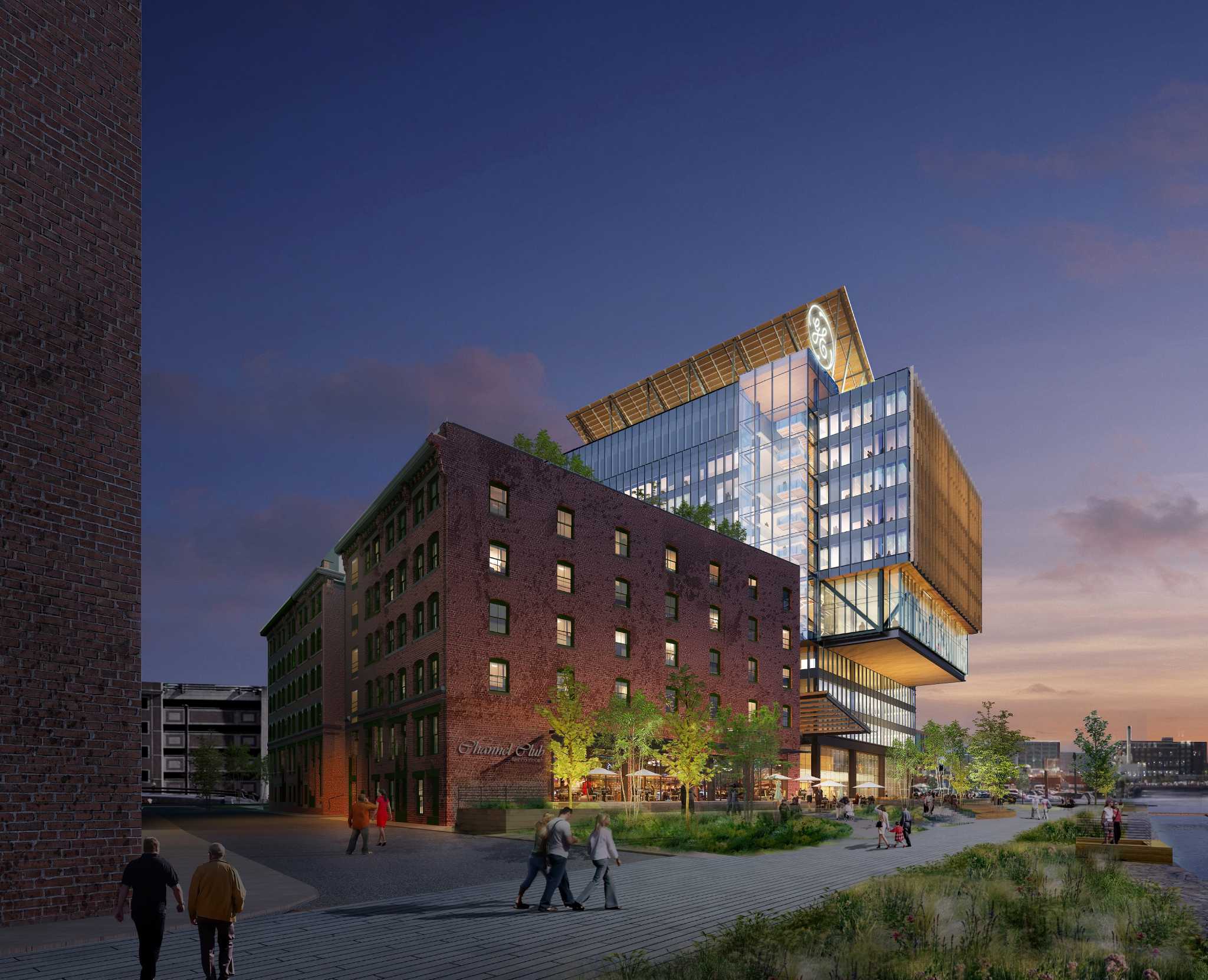 Photos: GE unveils new 'Green Monster' Boston HQ