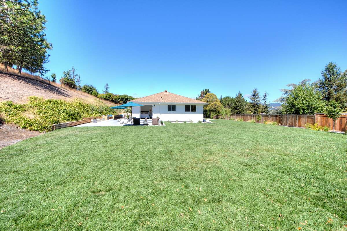 Vibrant landscape surrounds secluded ranch home in San Rafael