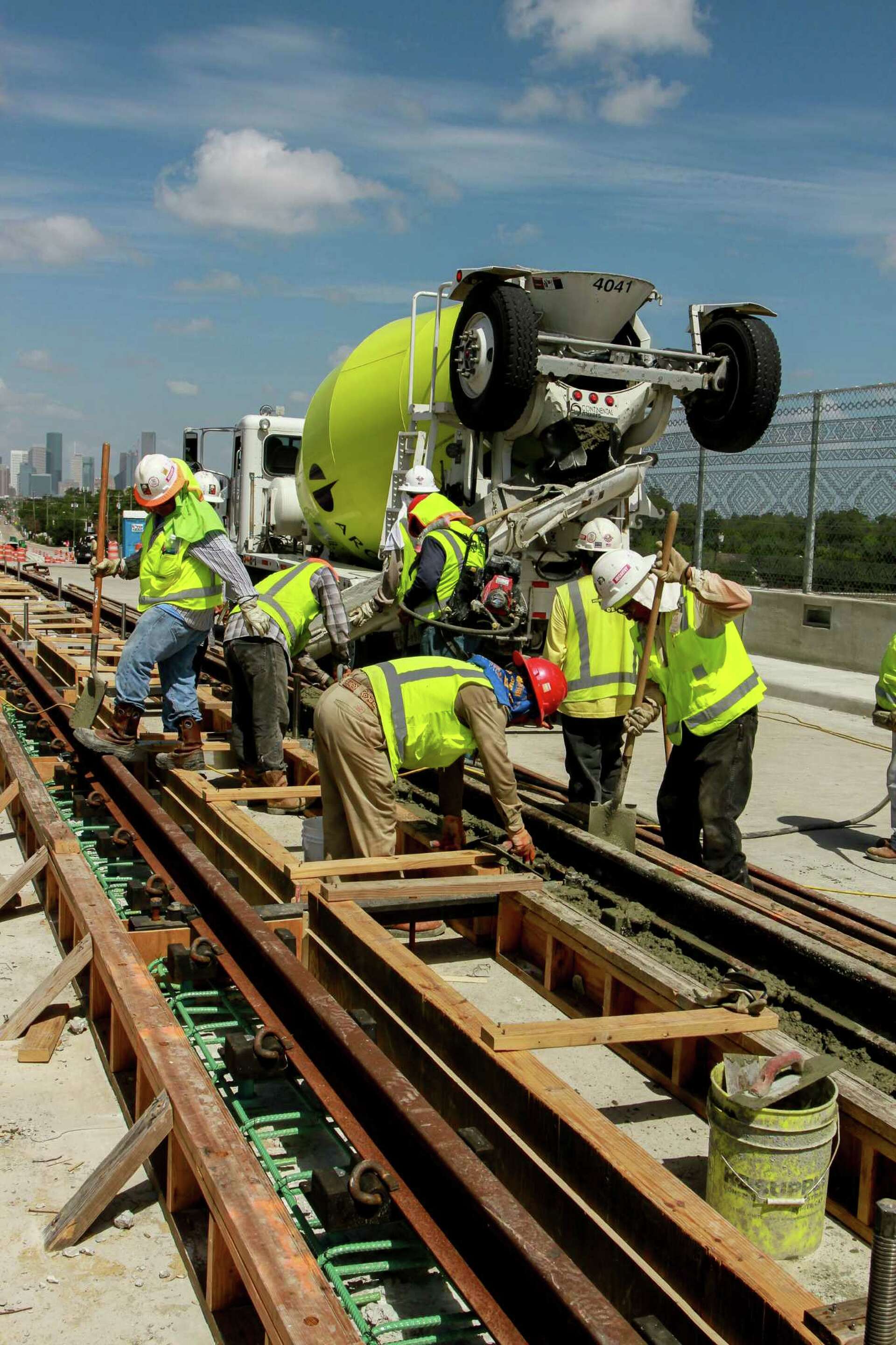 Harrisburg overpass taking shape, finally