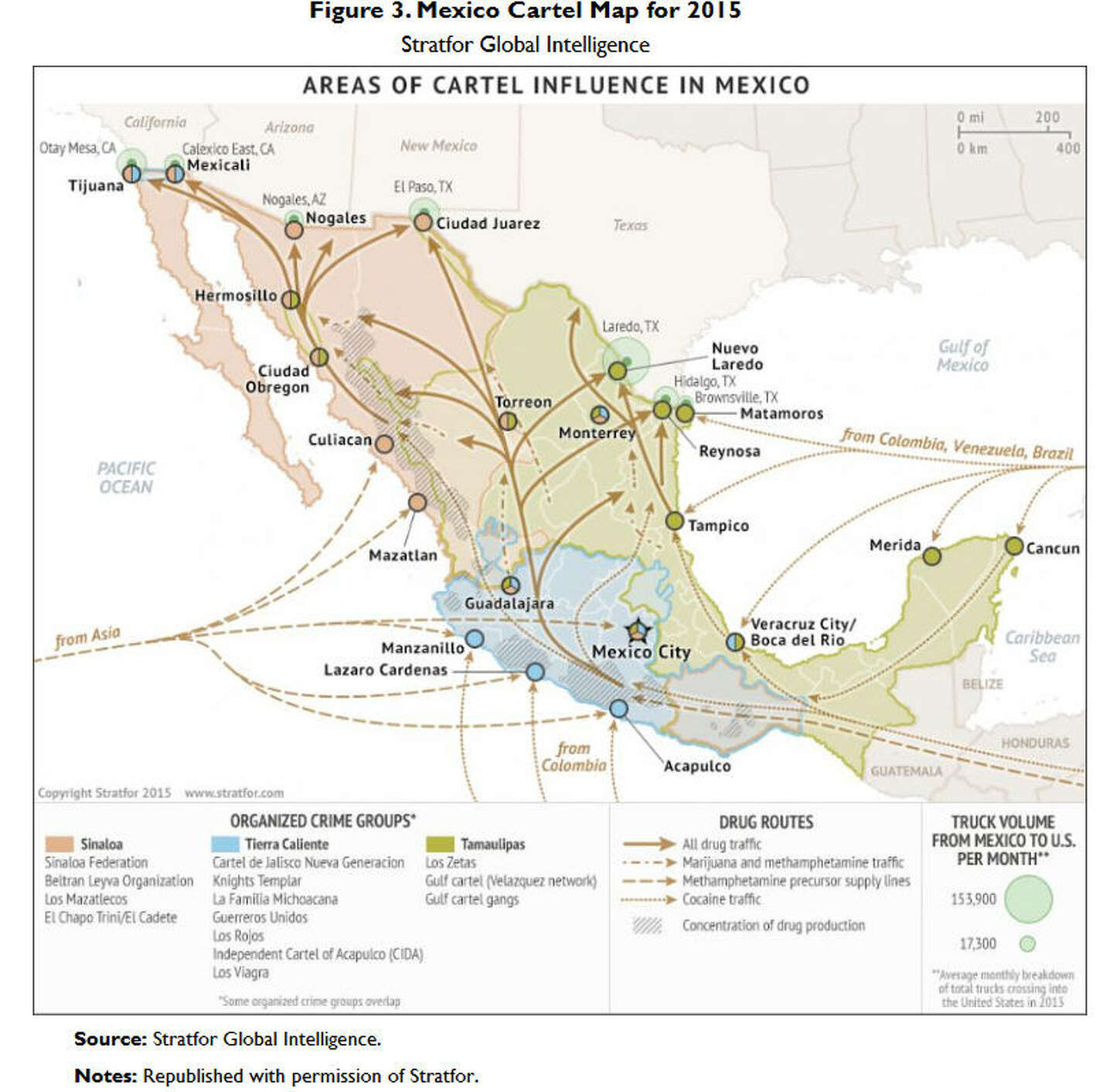 DEA maps show where Mexican drug cartels hold sway in Texas