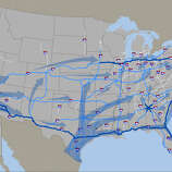 DEA maps show where Mexican drug cartels hold sway in Texas - Houston ...