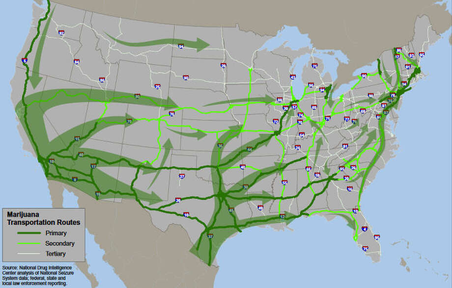 DEA maps show where Mexican drug cartels hold sway in Texas - Houston ...