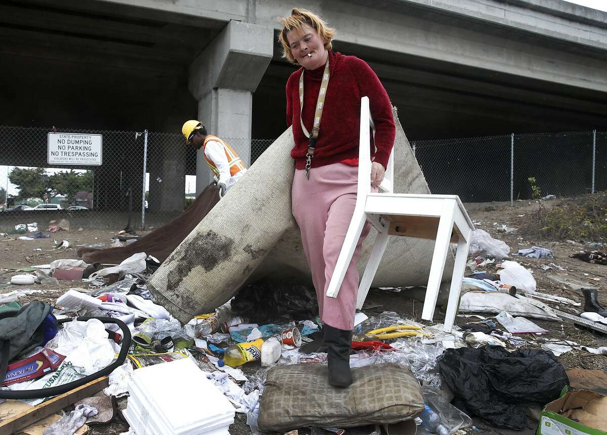 Gilman Street homeless camp being shut down