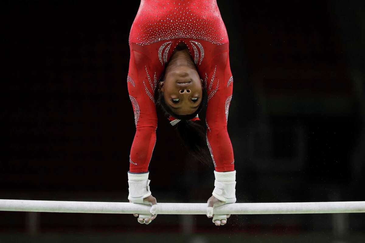 Aug. 4: Simone Biles practice session in Rio