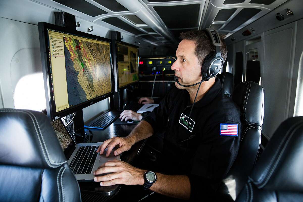 An eye-opening flight over California’s dying forests