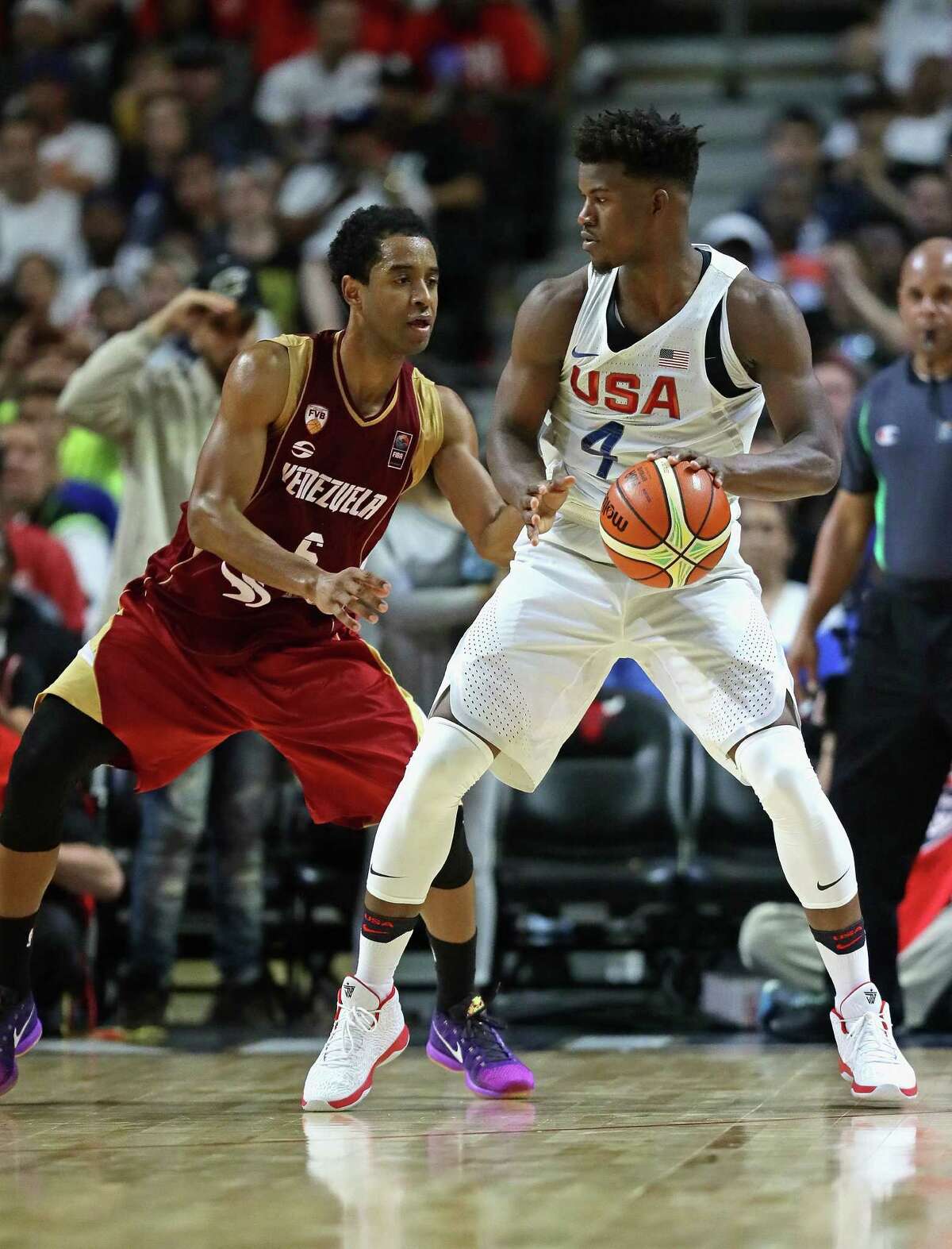 Tomball native Jimmy Butler discovers his voice on Team USA