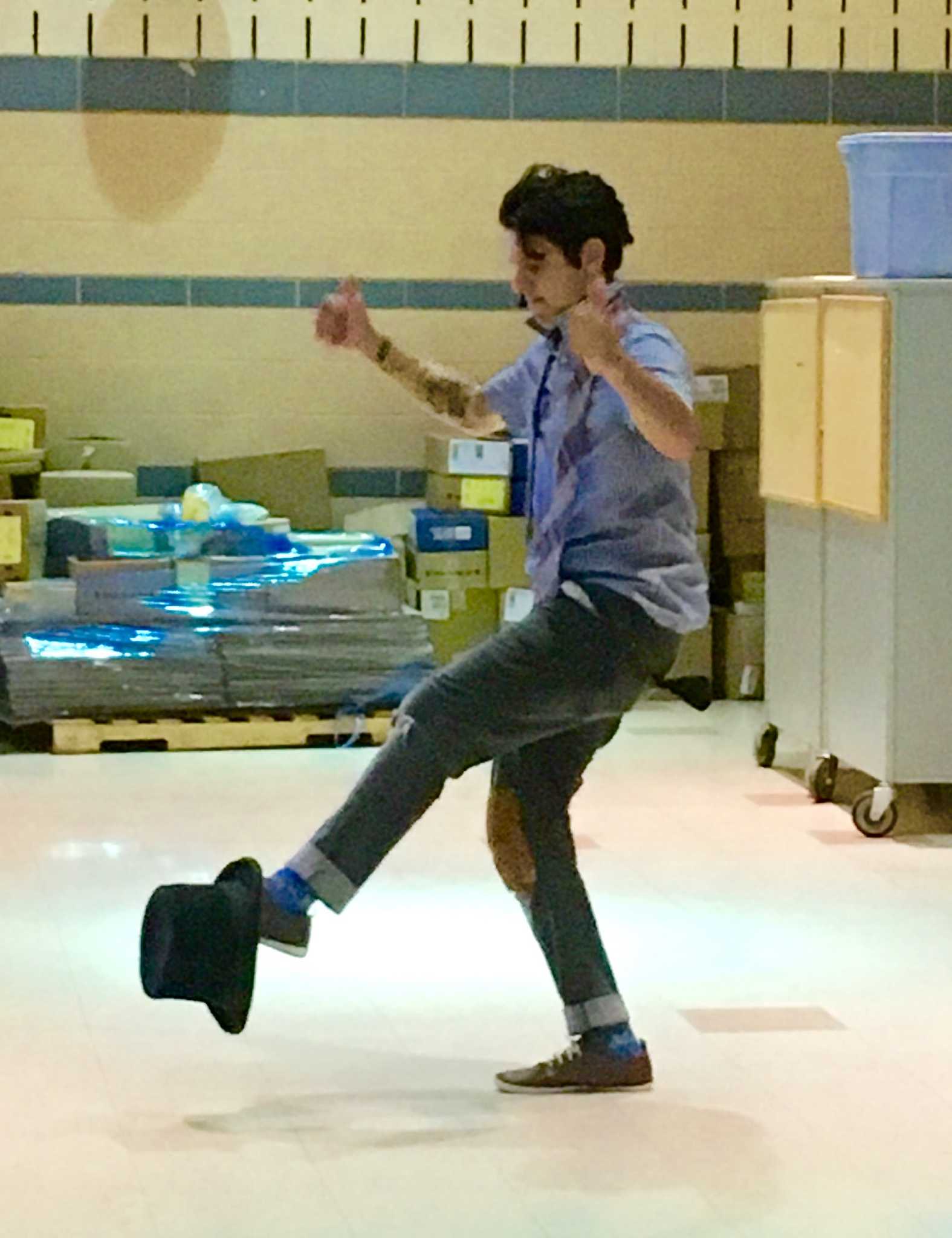 Math magician shows students a new kind of magic