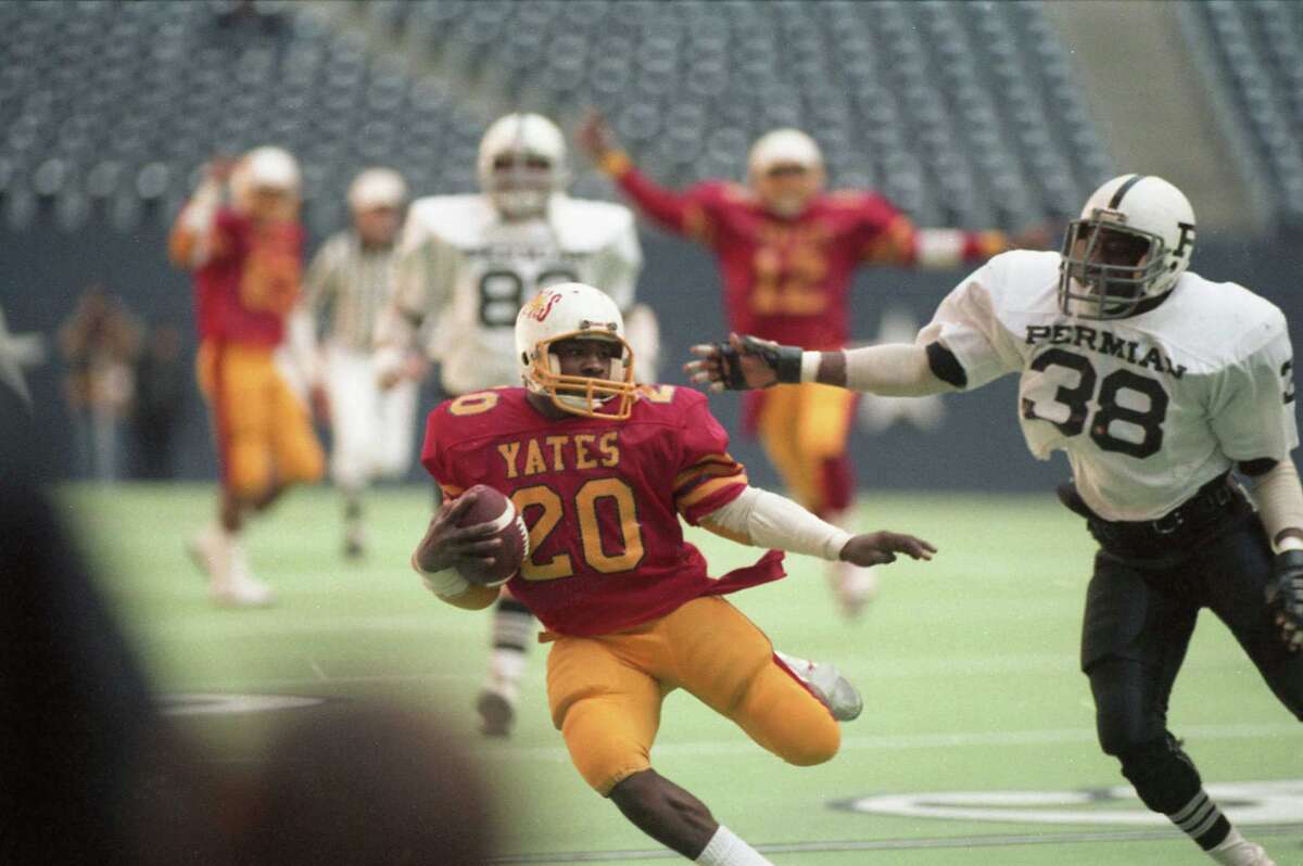 Yates set standard with state football title in '85
