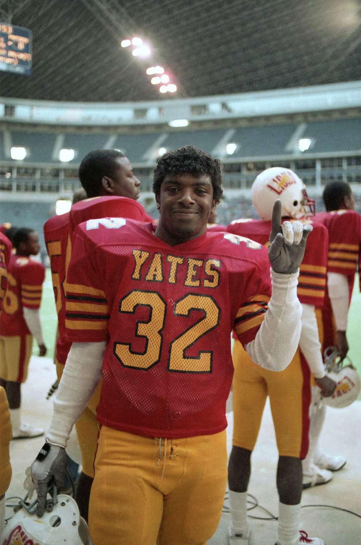 Yates set standard with state football title in '85