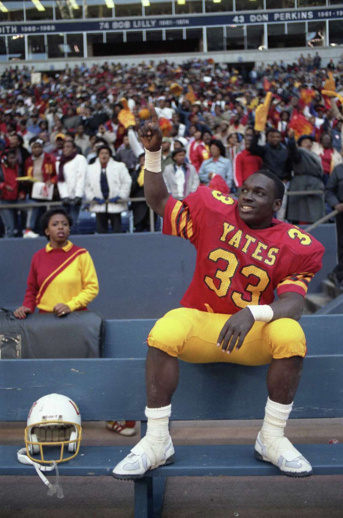 Yates set standard with state football title in '85