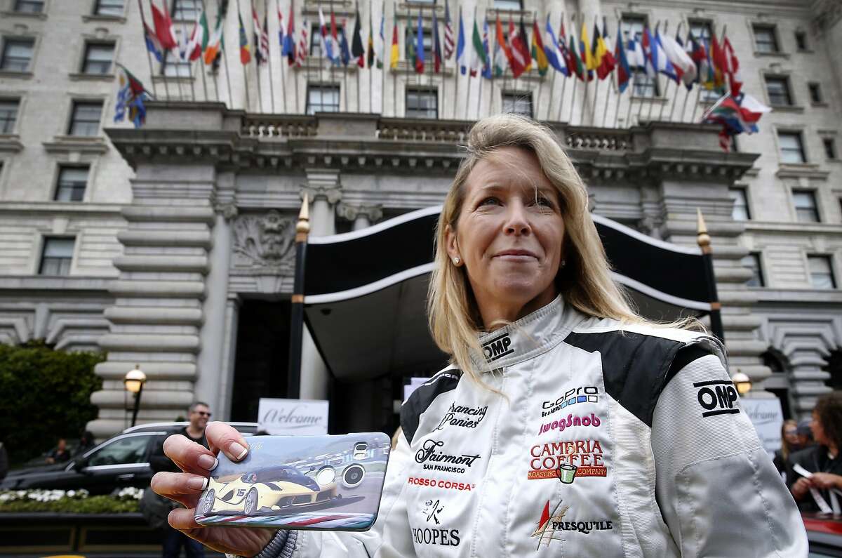 All-female Ferrari rally revs up in SF, raises cash and curiosity