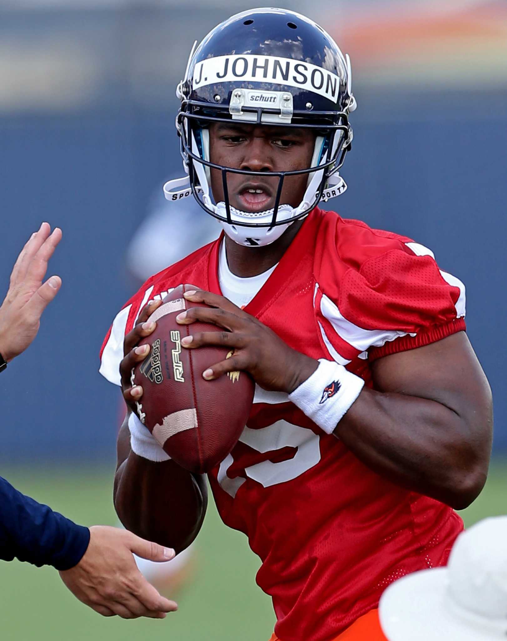 Jared Johnson said returning offensive talent helped lure him to UTSA