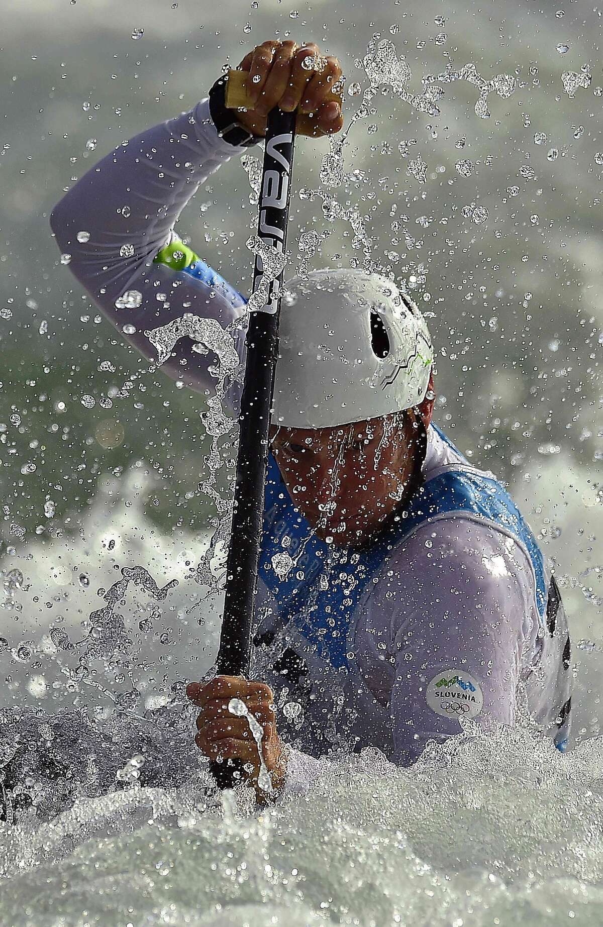 Report: Olympic kayaker capsizes after hitting a sofa