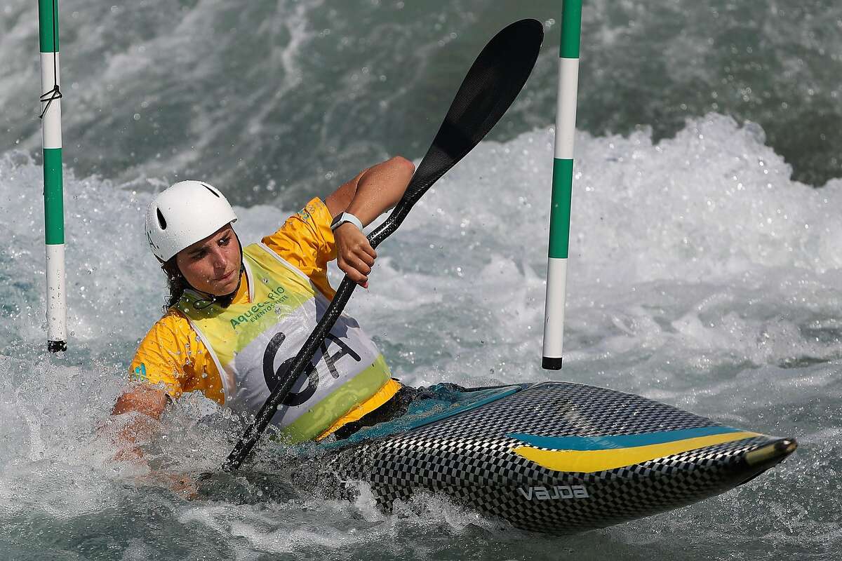 Report: Olympic kayaker capsizes after hitting a sofa