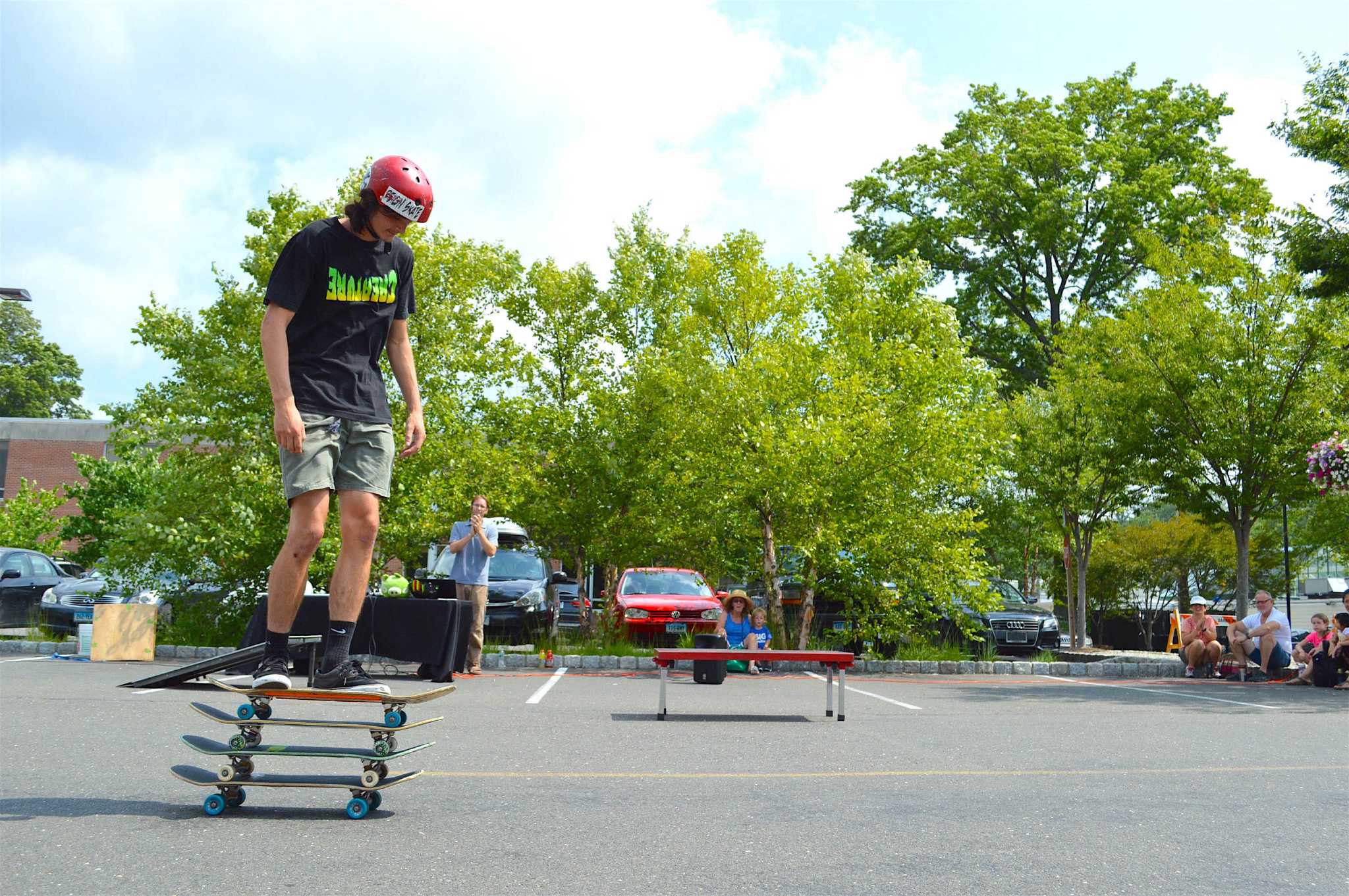 The science behind skateboarding at the Darien Library