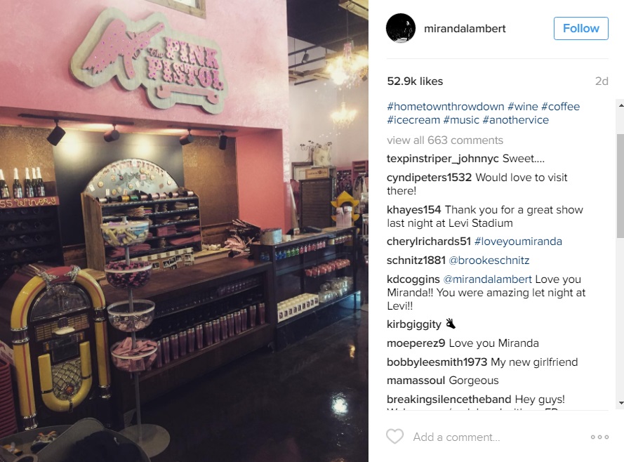 Country star Miranda Lambert opens new shop to help revitalize East ...