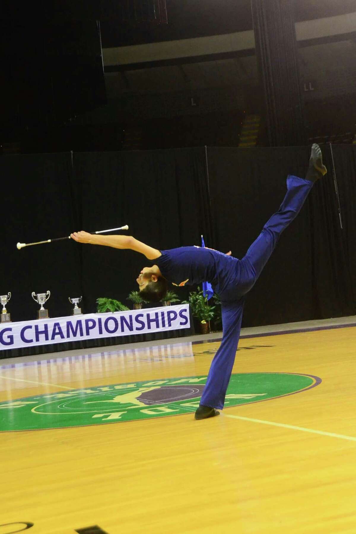 UTSA’s first male twirler on U.S. championship team