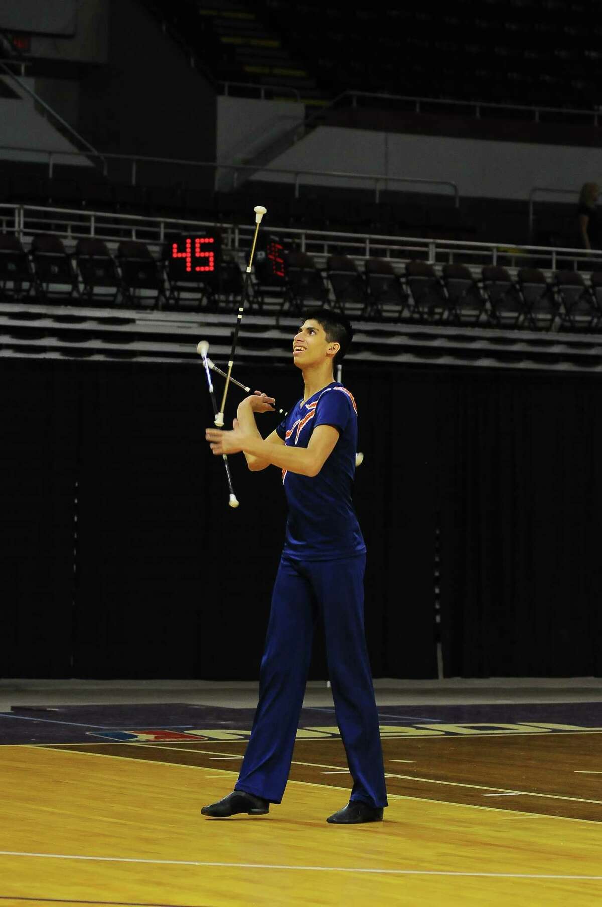 UTSA’s first male twirler on U.S. championship team