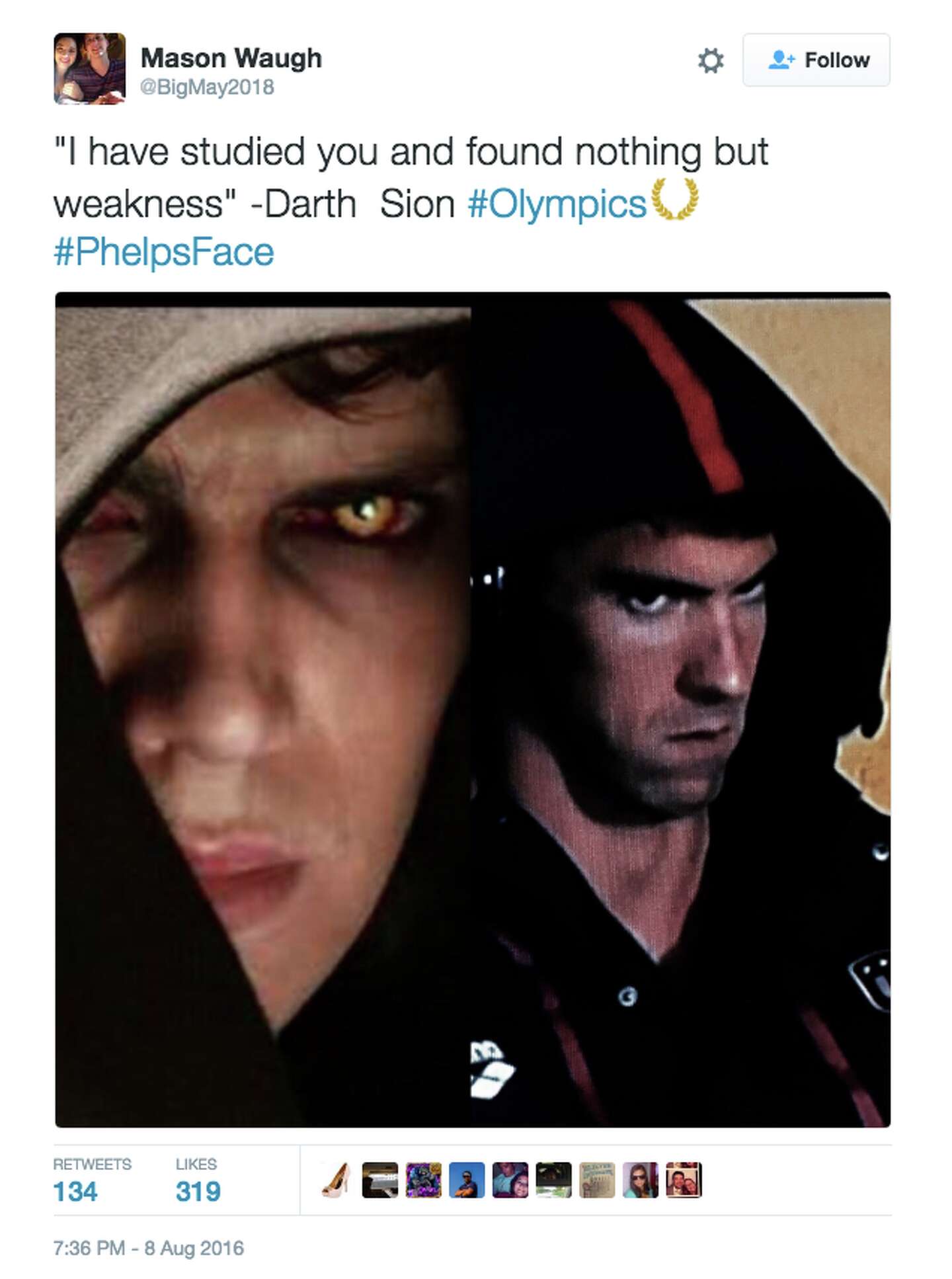 Michael Phelps' death glare is the internet's new greatest meme