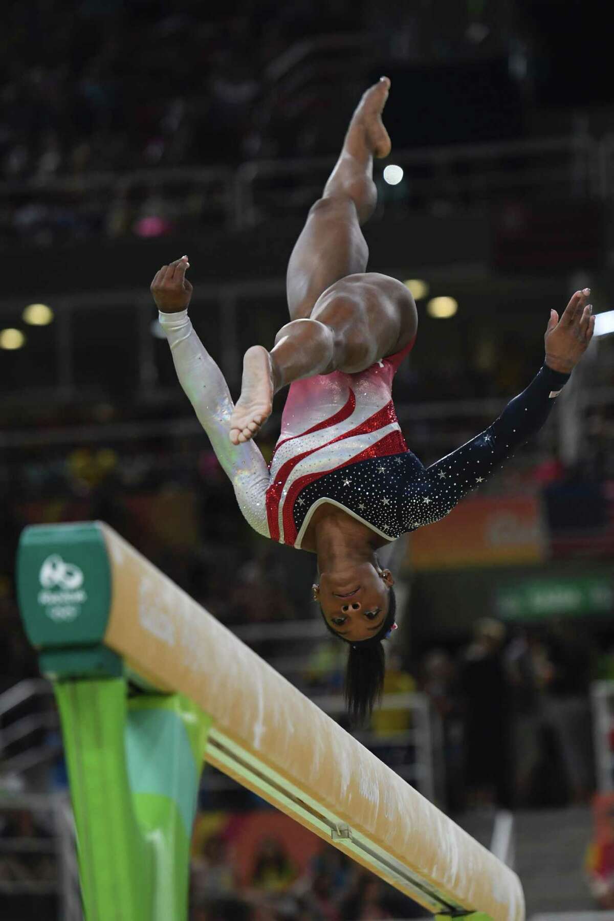Spring's Simone Biles takes gymnastics center stage in all-around