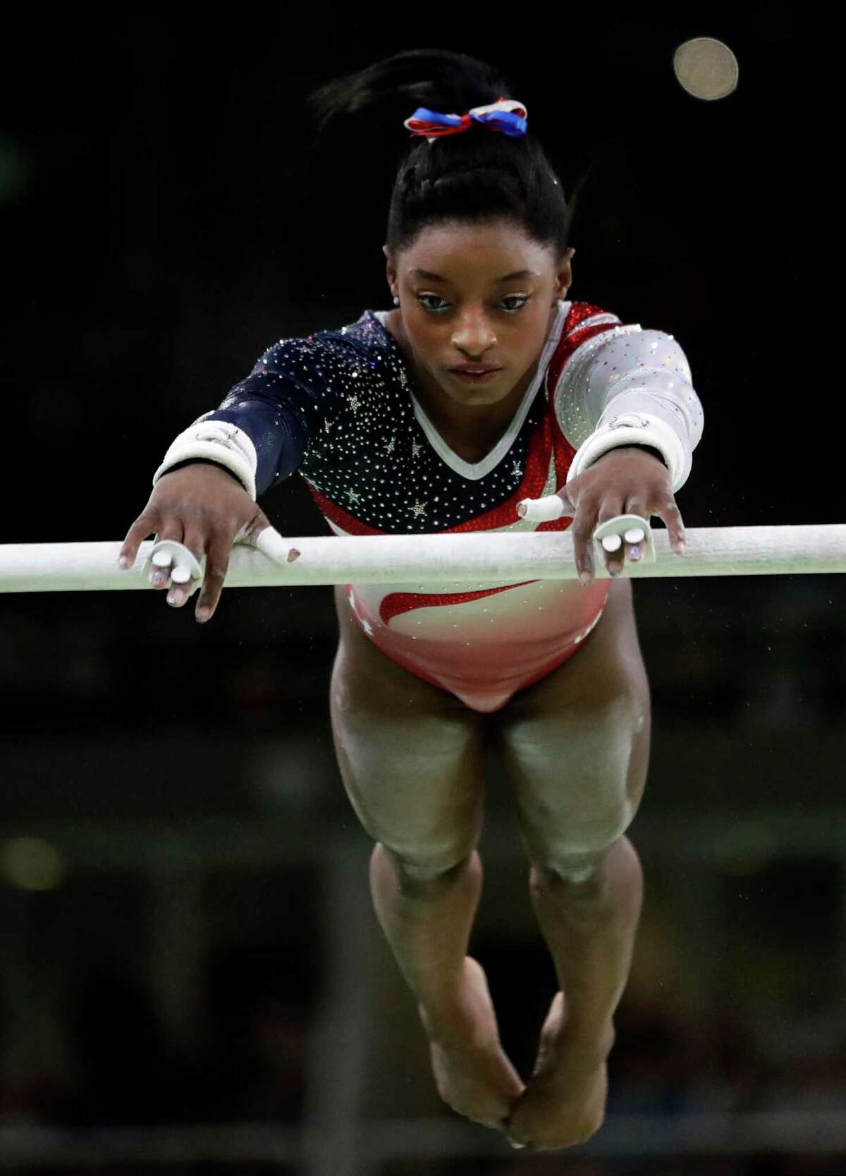 Spring's Simone Biles takes gymnastics center stage in all-around