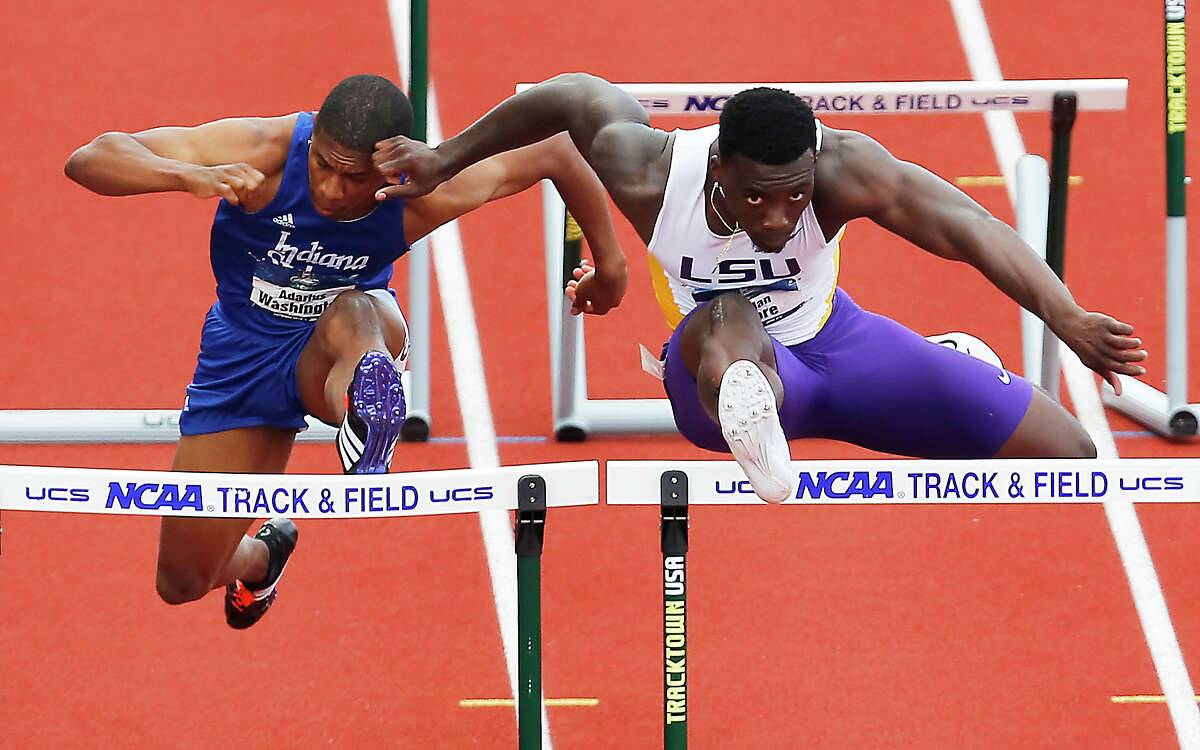 Jordan Moore following many friends running at Olympics