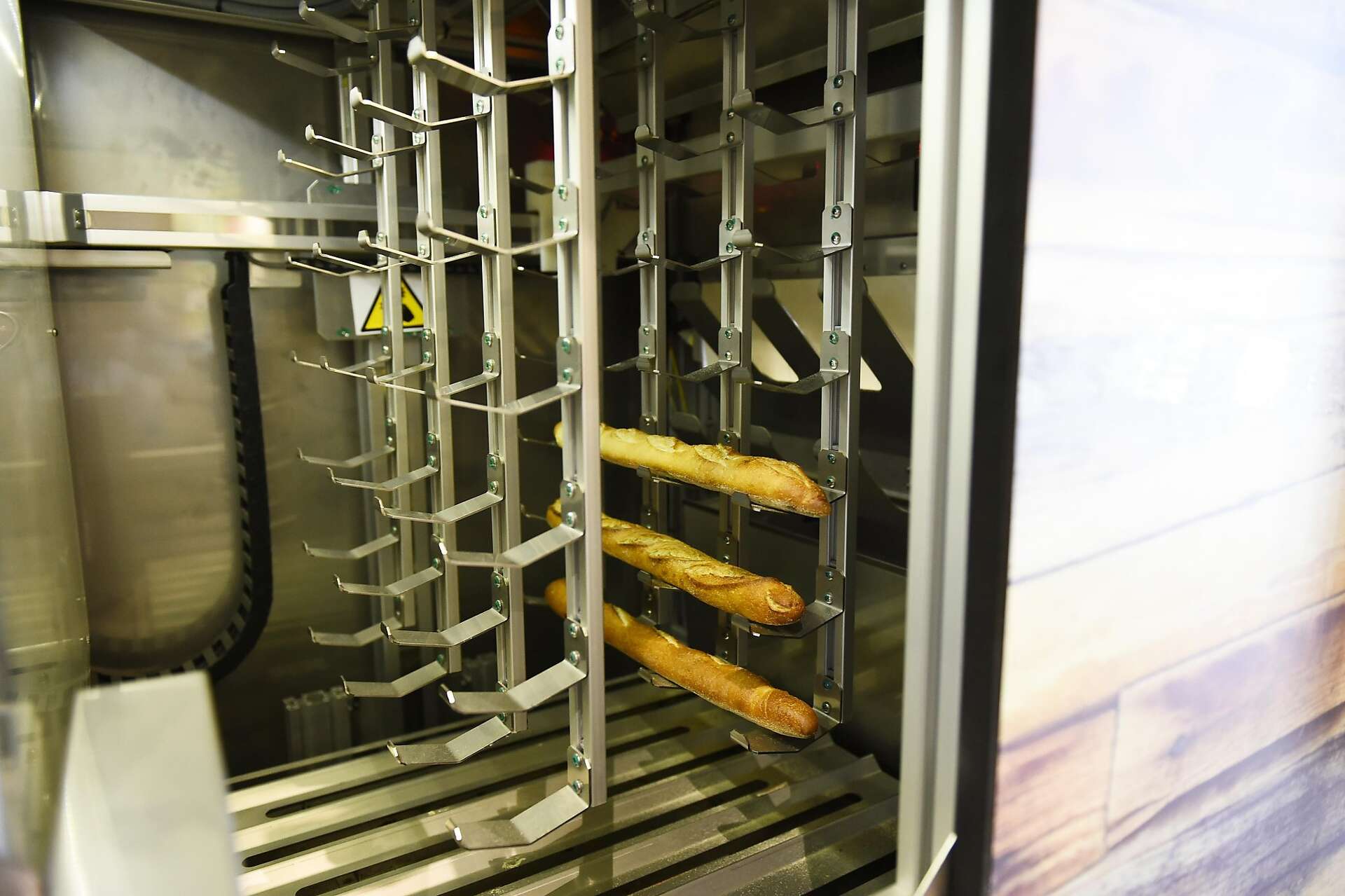 SF slice of life: French bread from a vending machine