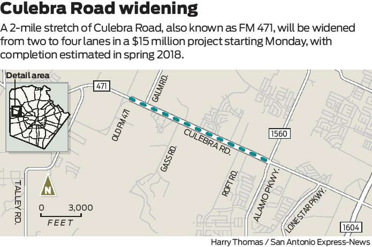 Painful progress ahead for Culebra Road widening