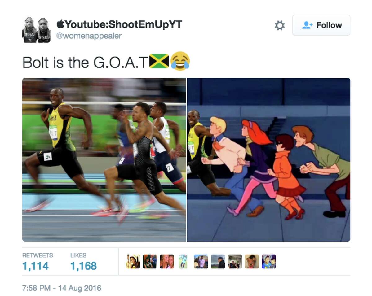 Usain Bolt's famous photo turns into the internet's funniest meme