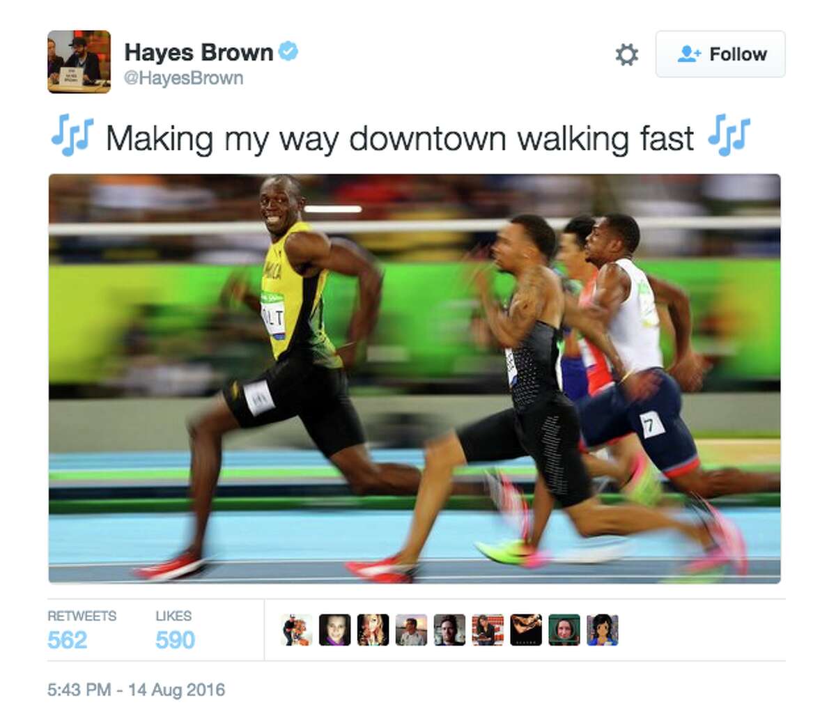 Usain Bolt's famous photo turns into the internet's funniest meme