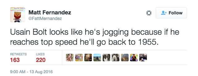 Usain Bolt's famous photo turns into the internet's funniest meme