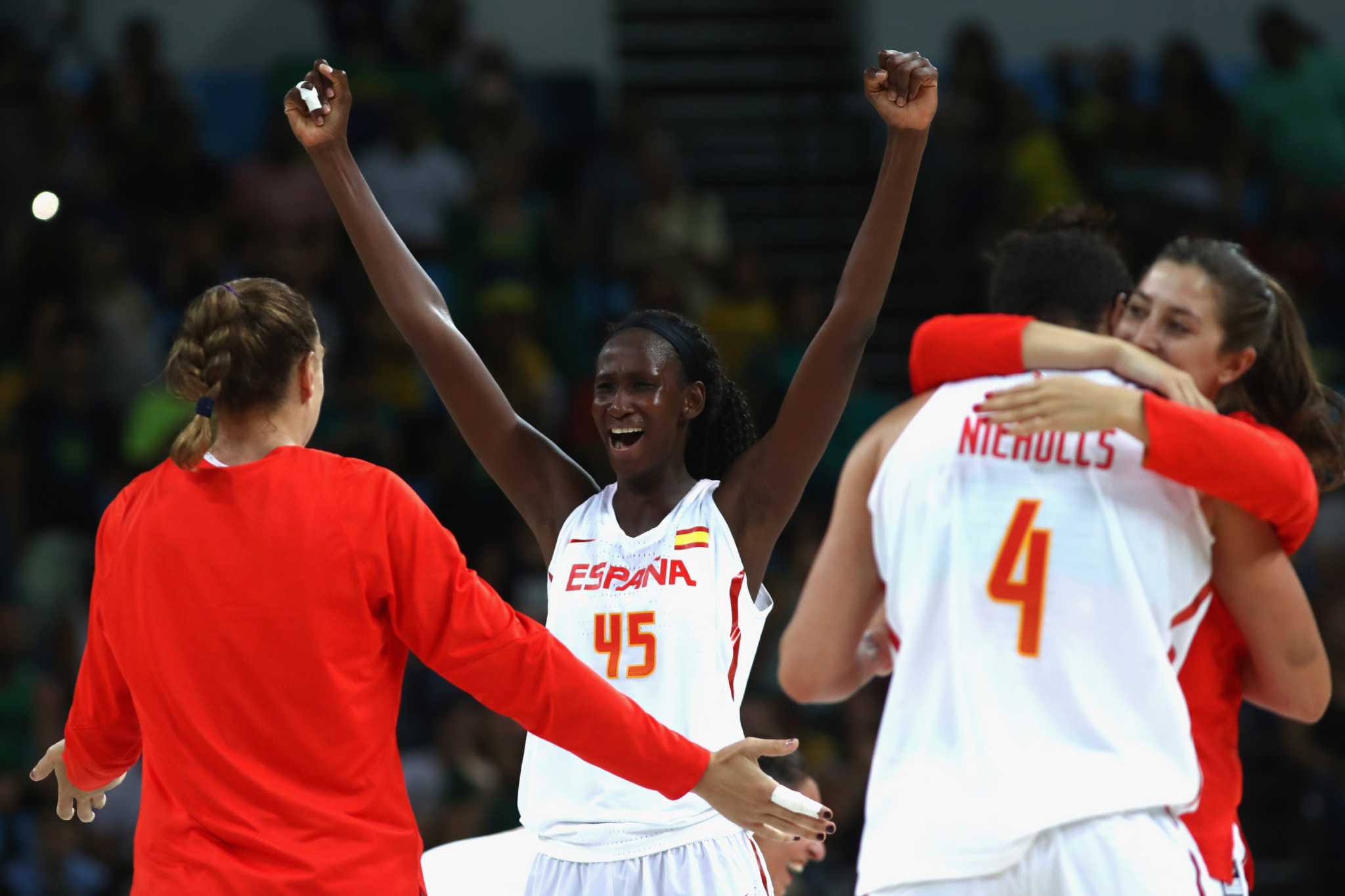 Stars player Ndour helps Spain reach semifinals