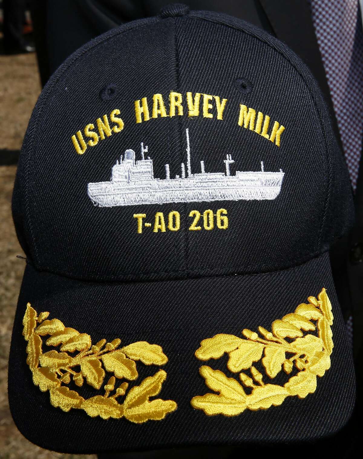 Harvey Milk saluted at Navy ship naming ceremony