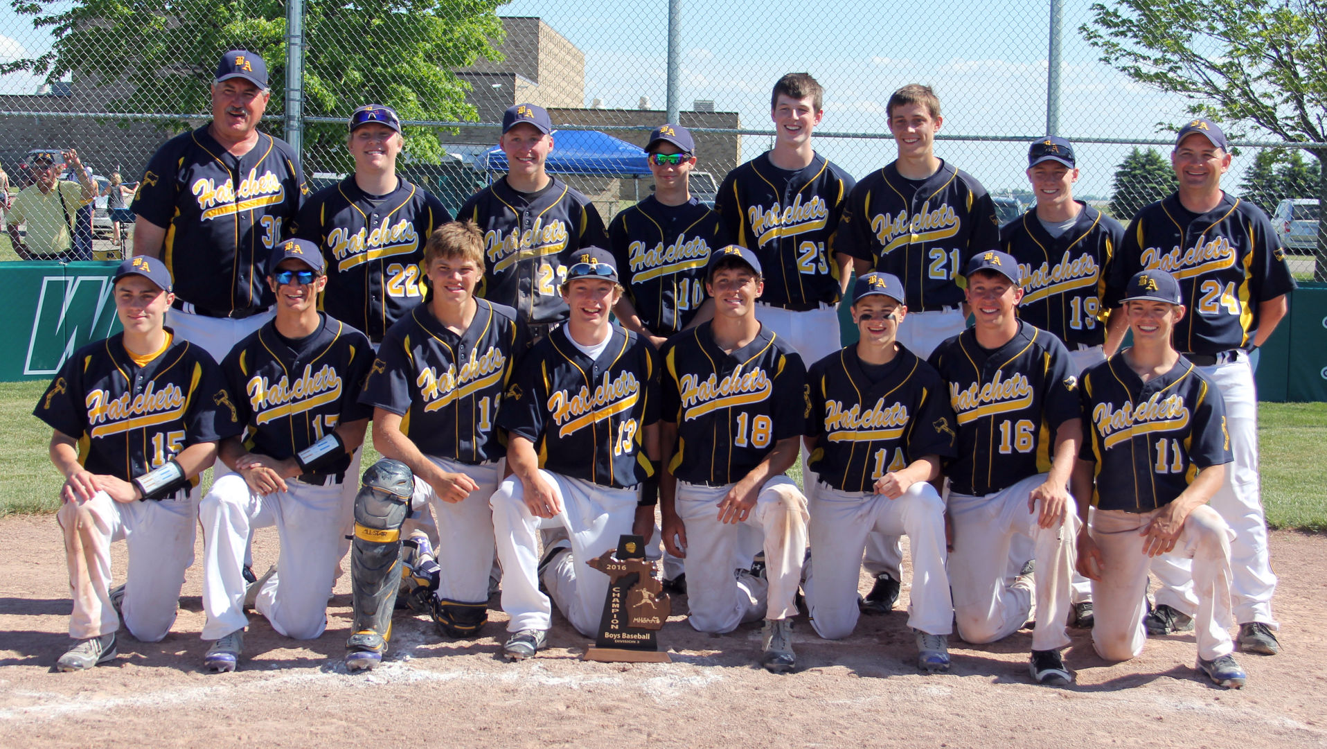 Happy Hatchets: Bad Axe wins first baseball district championship since ...
