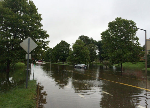Flooding from heavy rains hits Michigan, including Detroit