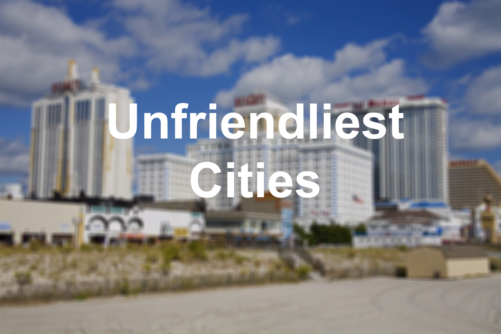 Survey: Connecticut has two of the unfriendliest cities in the US