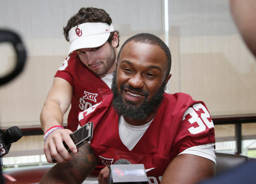 Samaje Perine in heady company at Oklahoma