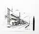 Architect's love of San Francisco buildings shows in his sketches