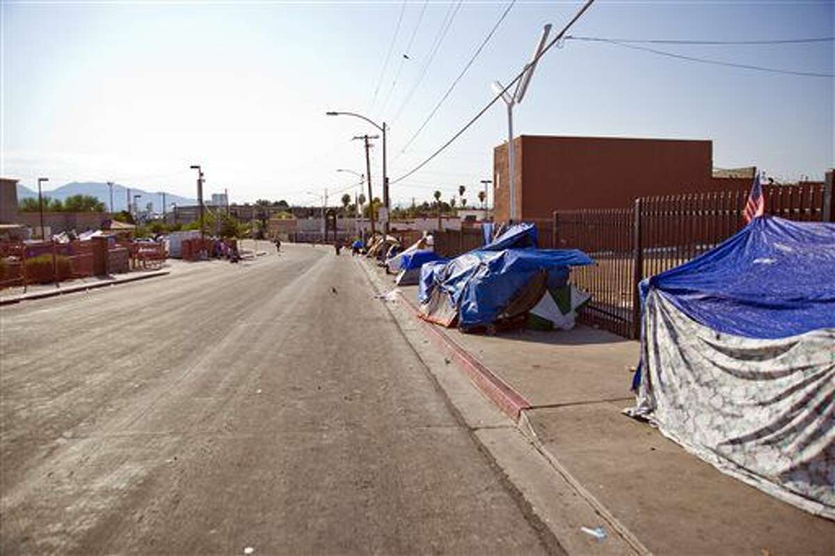 Flip side of glitz: Homeless gets a look in downtown Vegas