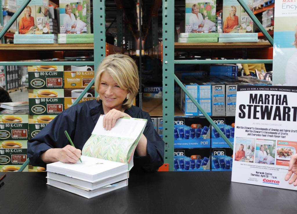 Martha book signing in Norwalk