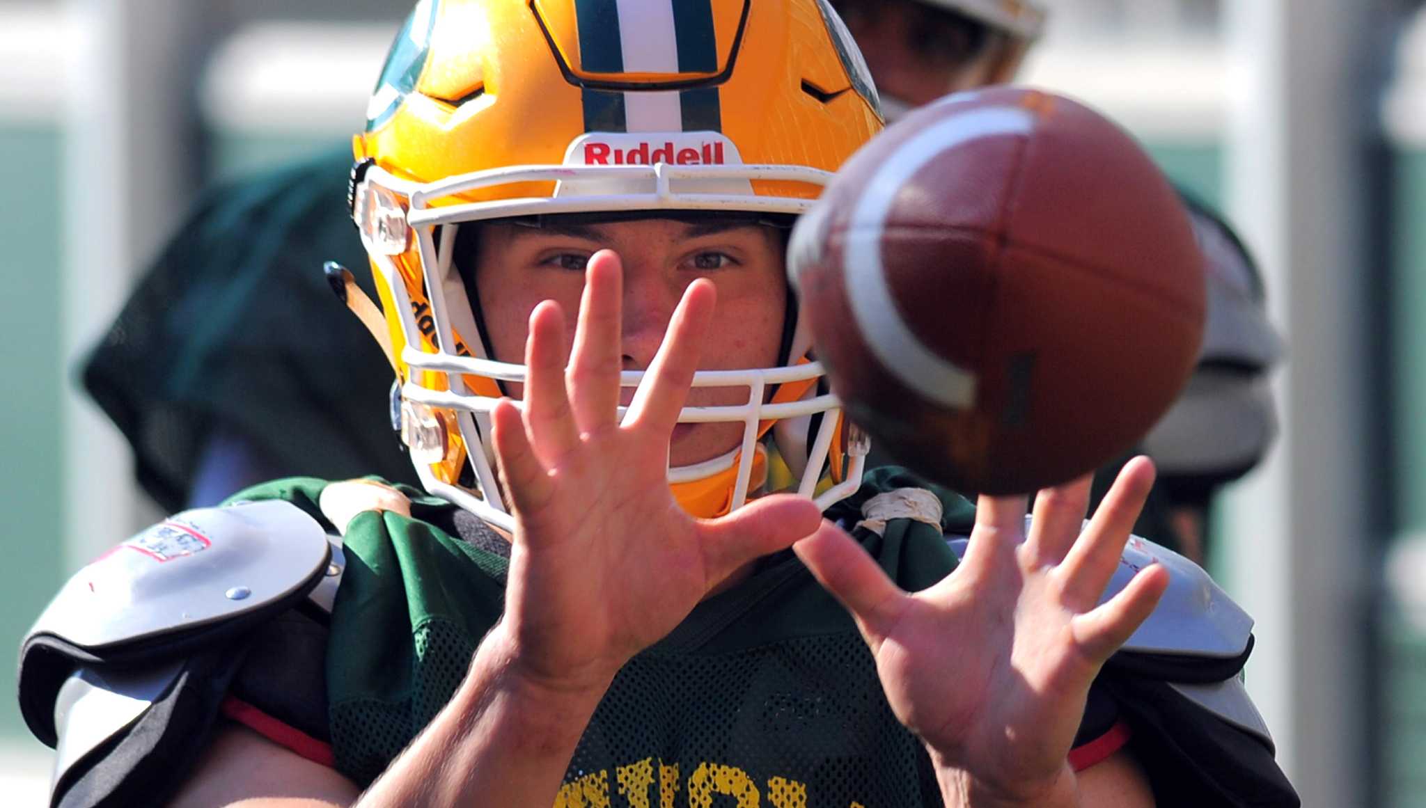 Trinity Catholic football takes the field