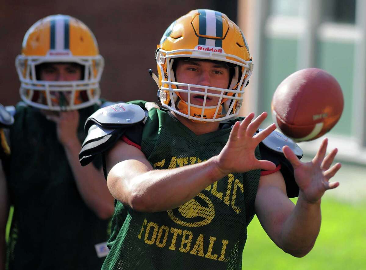 Trinity Catholic football takes the field