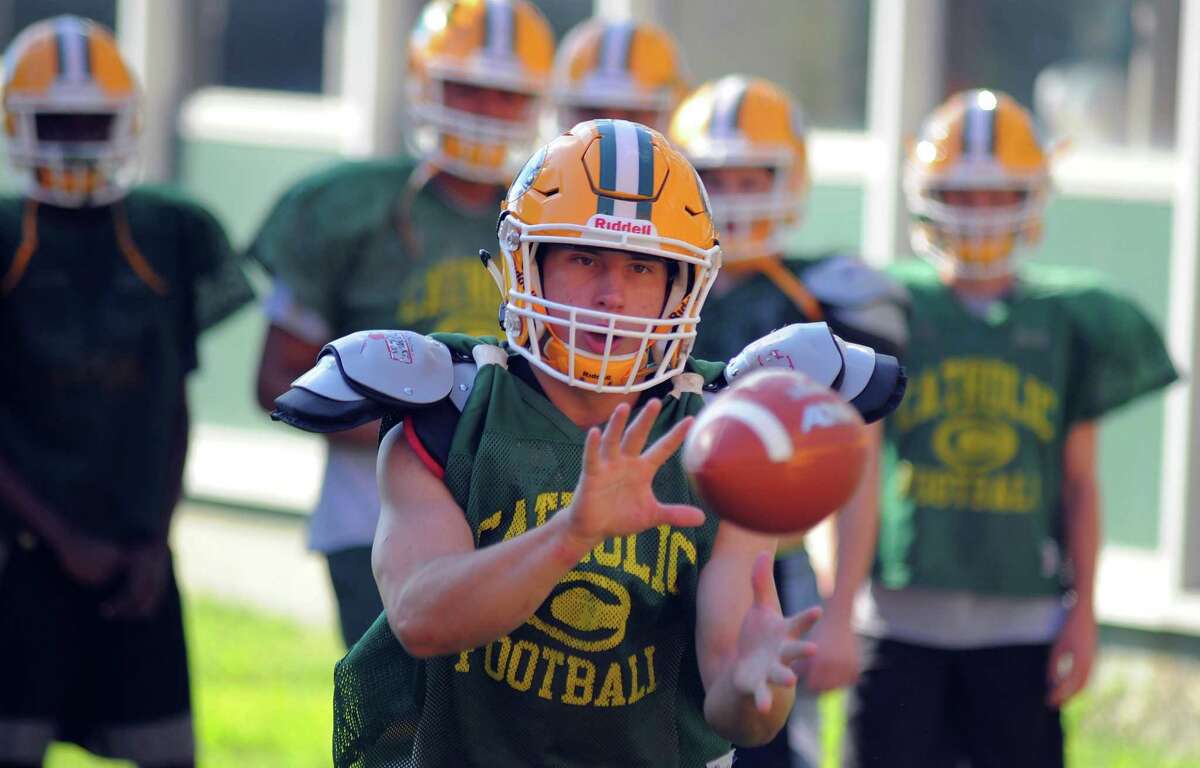 Trinity Catholic football takes the field