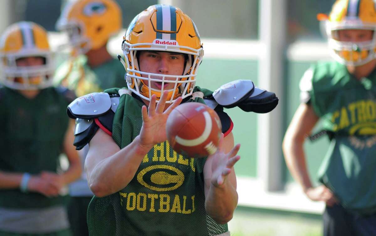Trinity Catholic football takes the field