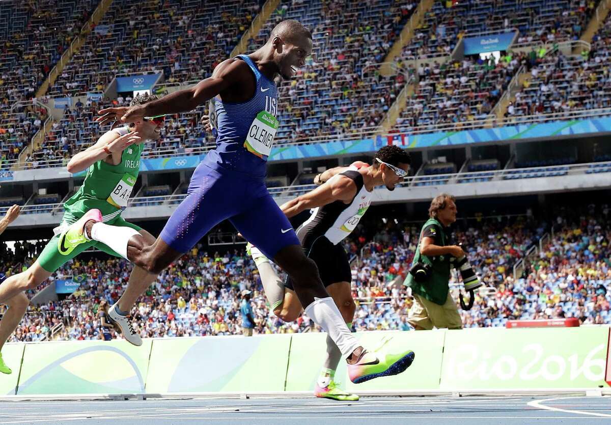 Kerron Clement, of La Porte, wins gold medal at 30